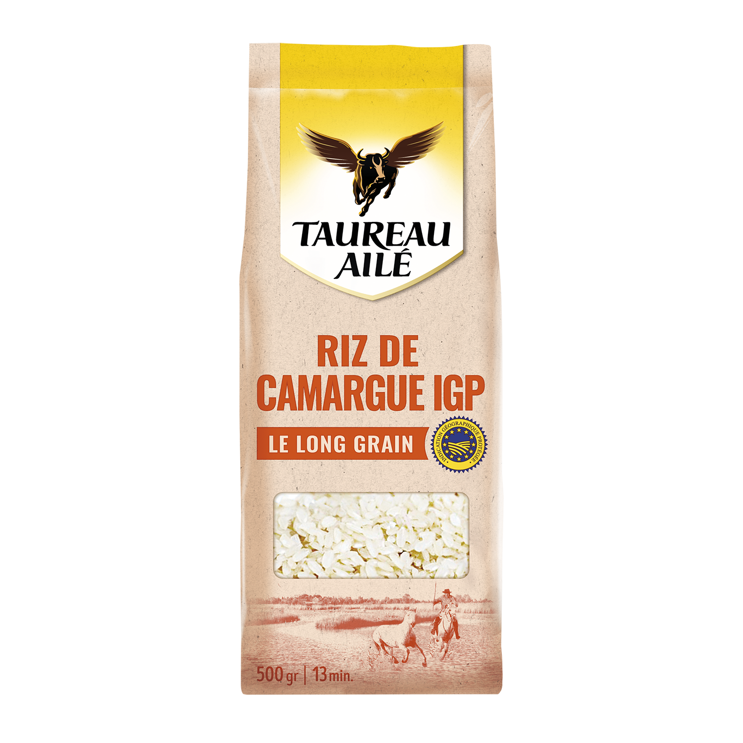 Le Riz Long Grain de Carmague IGP - Riz local • Taureau Ailé