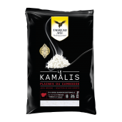 Nuage de riz fumé, royale & riz Kamâlis soufflé - Taureau Ailé